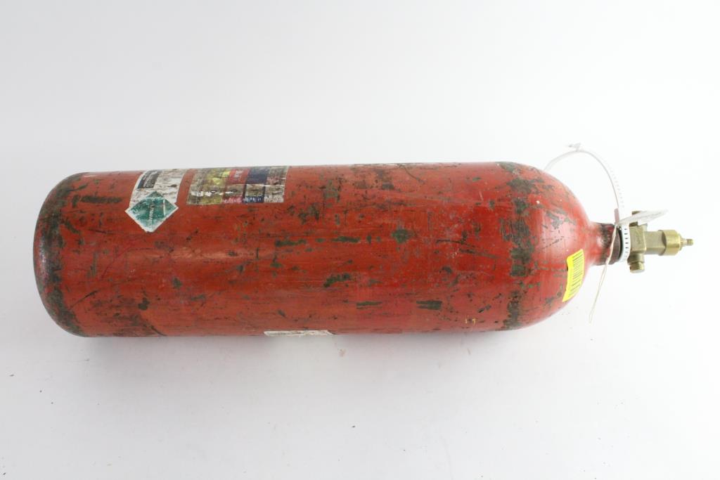 Red Compressed Gas Tank | Property Room