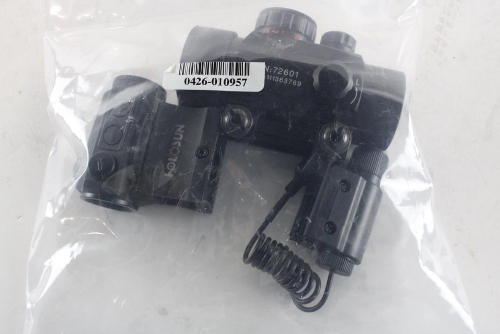 Red Dot Sights & Barrel Laser, 3 Pieces | Property Room