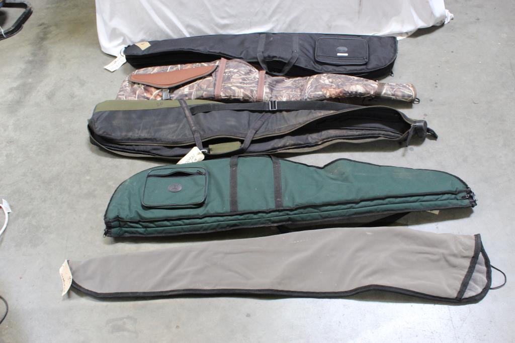 Red Head, Kolpin, Franzen+ More Assorted Gun Cases 5 Pieces | Property Room