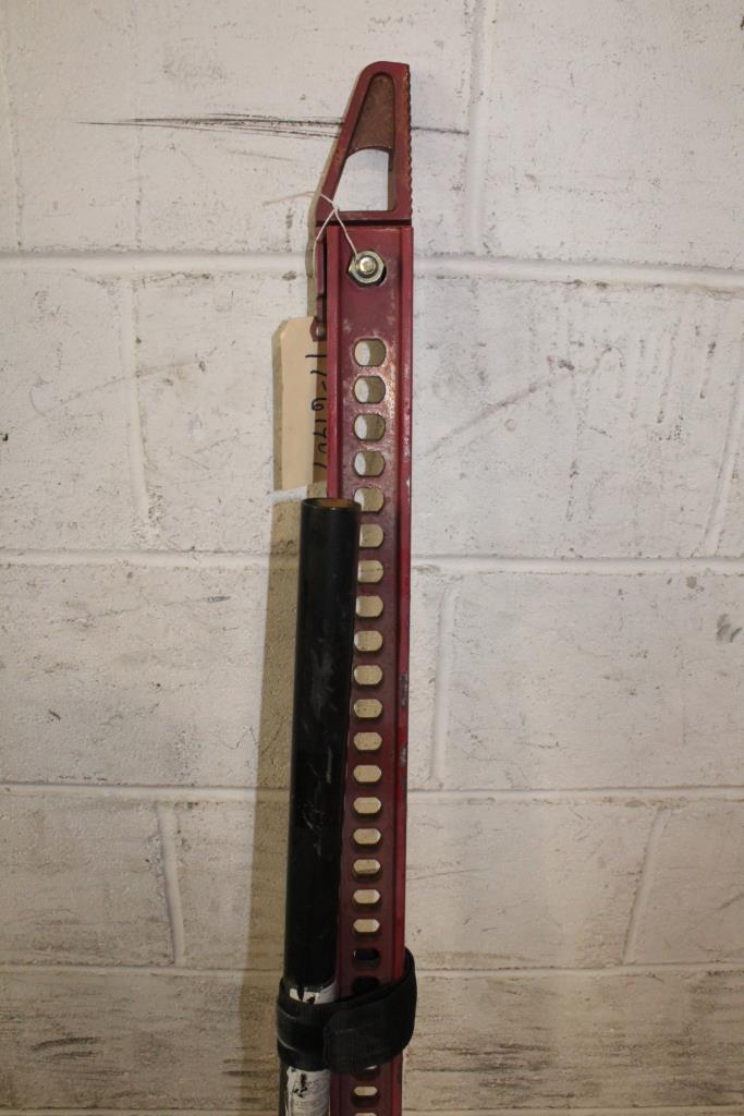 Red High Jack Lift | Property Room