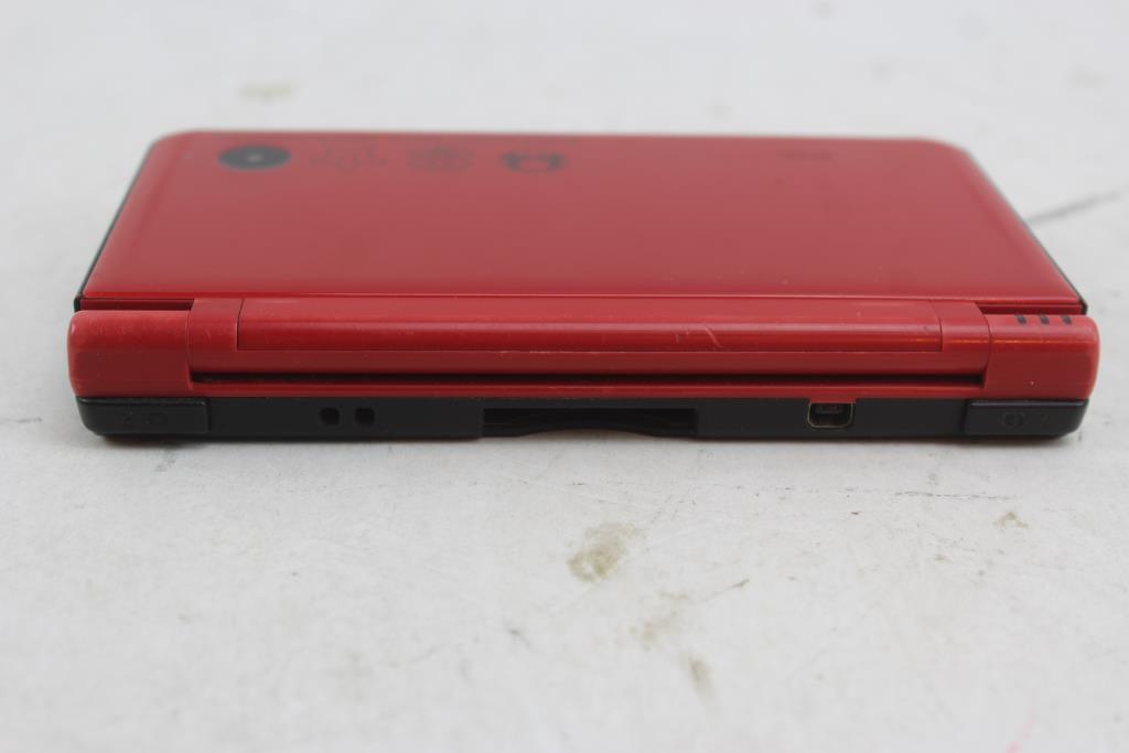 Red Nintendo DSi XL Gaming System And TMNT Game | Property Room