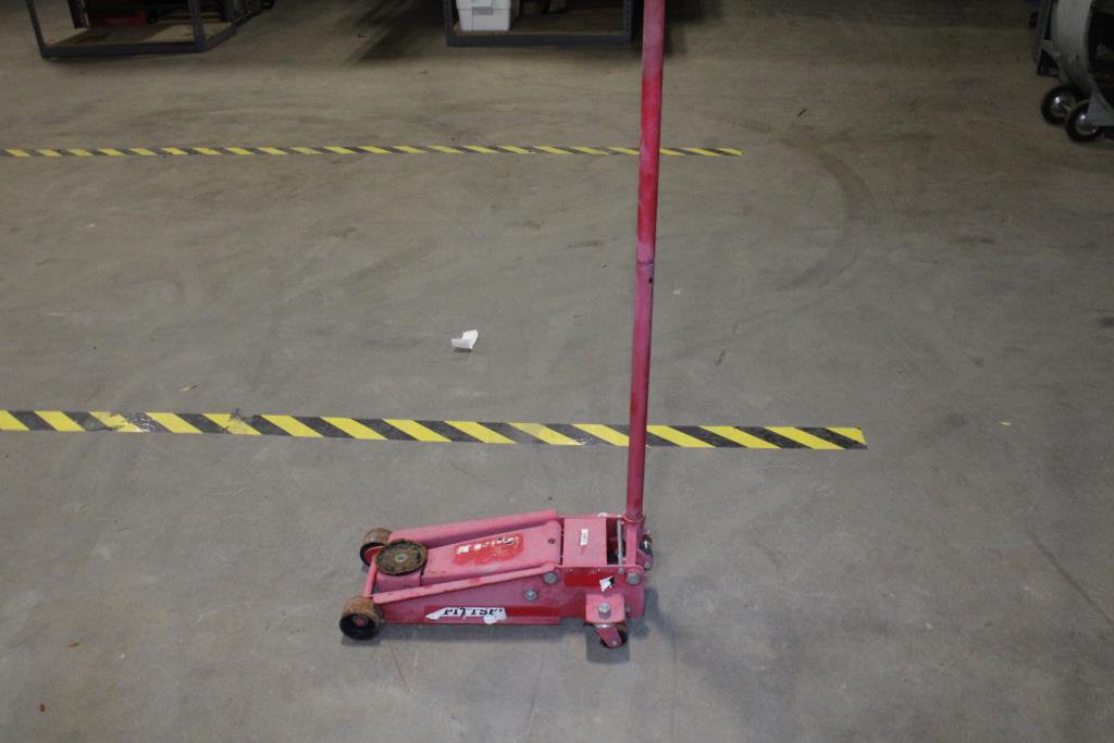 Red Pittsburgh Floor Jack | Property Room