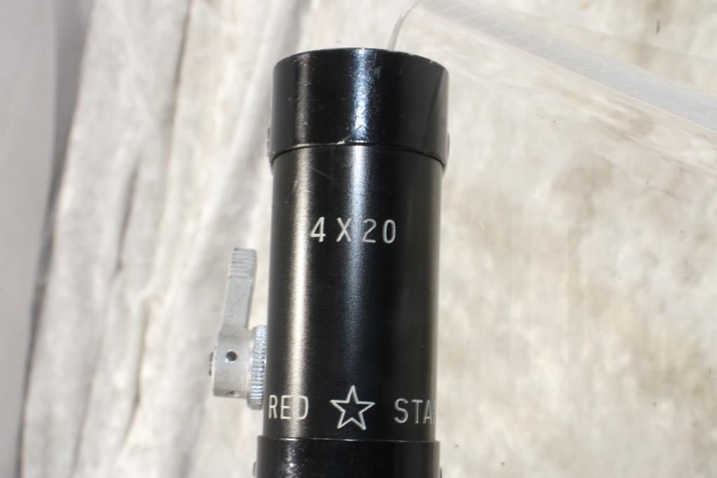 Red Star Black 4 X 20 Scope | Property Room