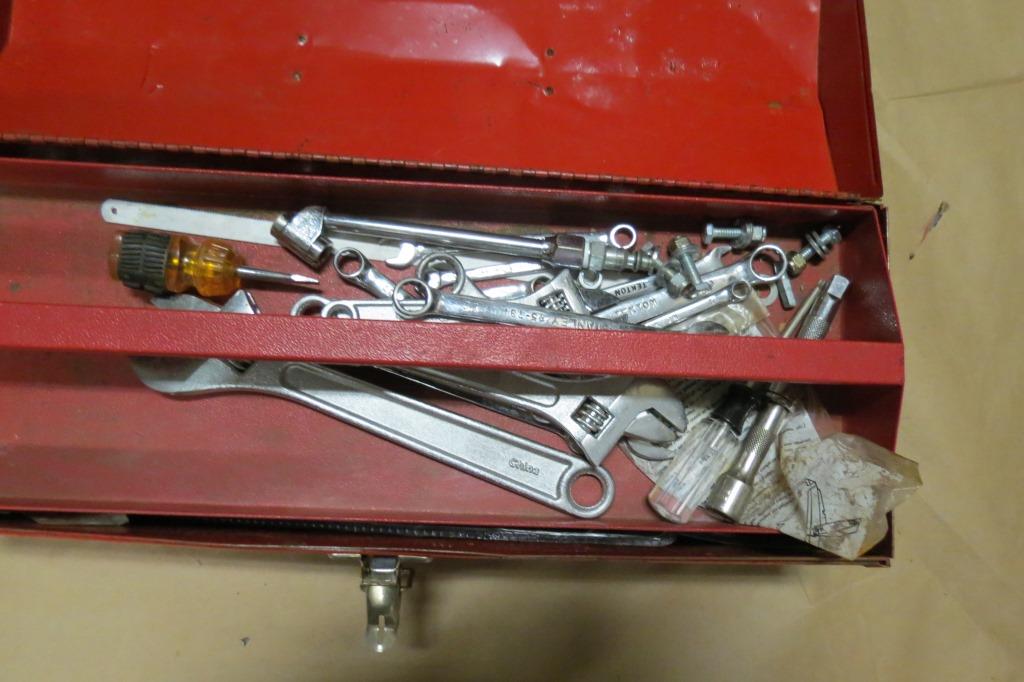 Red Tool Box with Various Tools (Billings, MT 59101) | Property Room