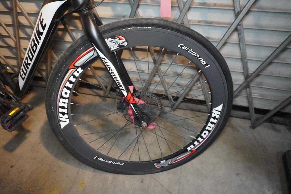 Red, White, And Black Eurobike Road Bike | Property Room