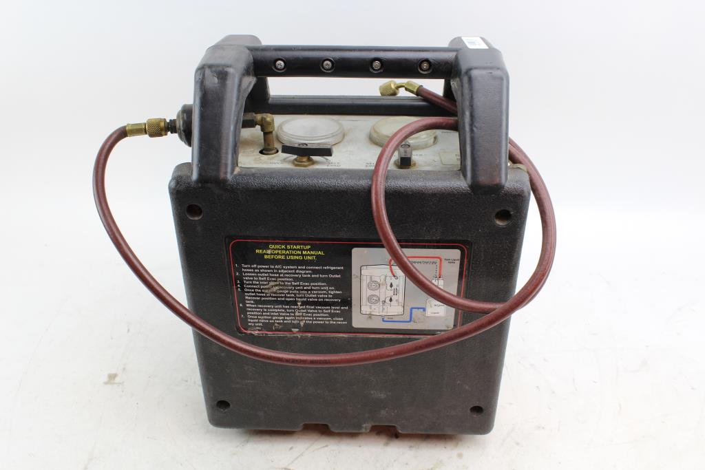 Reftec Microvac Refrigerant Recovery Unit | Property Room