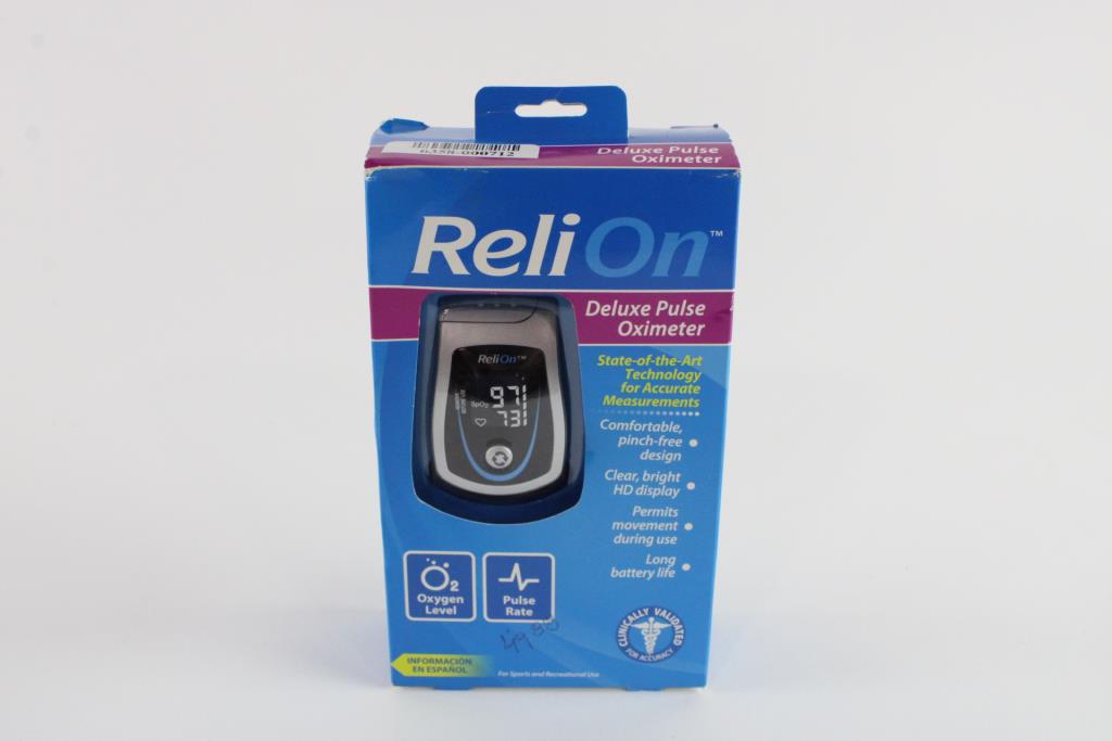 Reli On Deluxe Pulse Oximeter | Property Room