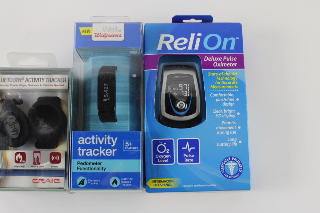 Reli On Deluxe Pulse Oximeter And More, 3 Pieces | Property Room