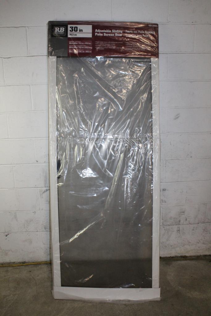 Reliabilt 30" Adjustable Sliding Patio Door | Property Room