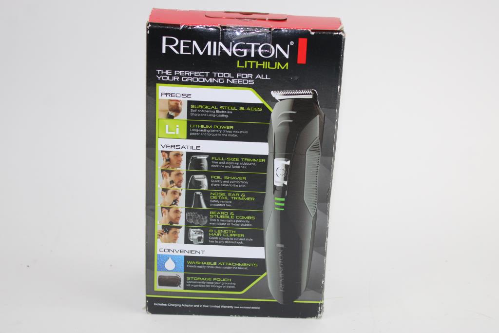 Remington PG6025 All-in-1 Lithium Powered Grooming Kit, Beard Trimmer ...