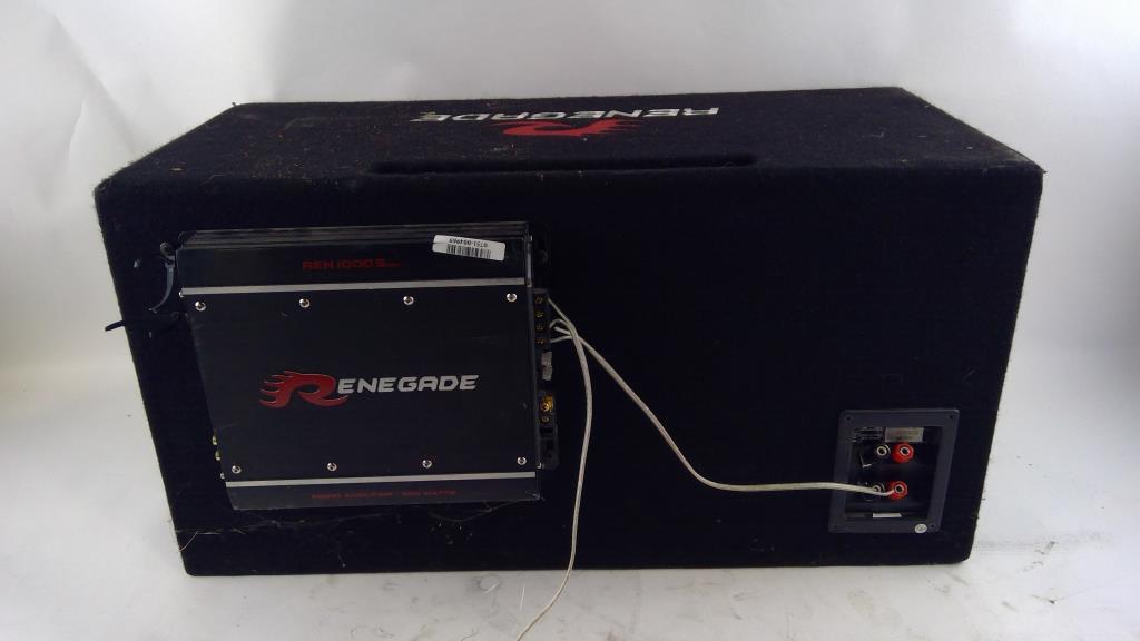 Renegade Speaker Box | Property Room
