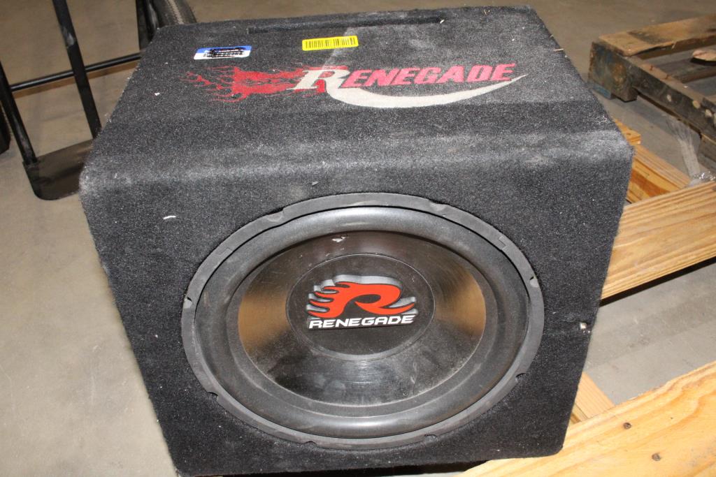 Renegade Subwoofer With Box | Property Room