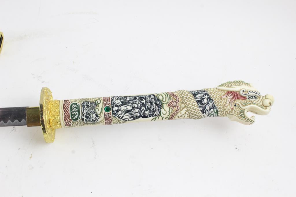 Replica Katana W/ Dragon Headed Pommel | Property Room