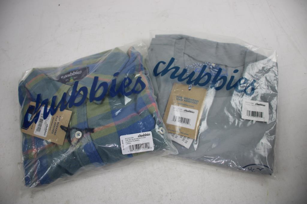 Rick & Morty Fleece Pj Pants, Chubbies Plaid Flannel Shirt, And More, 3 ...