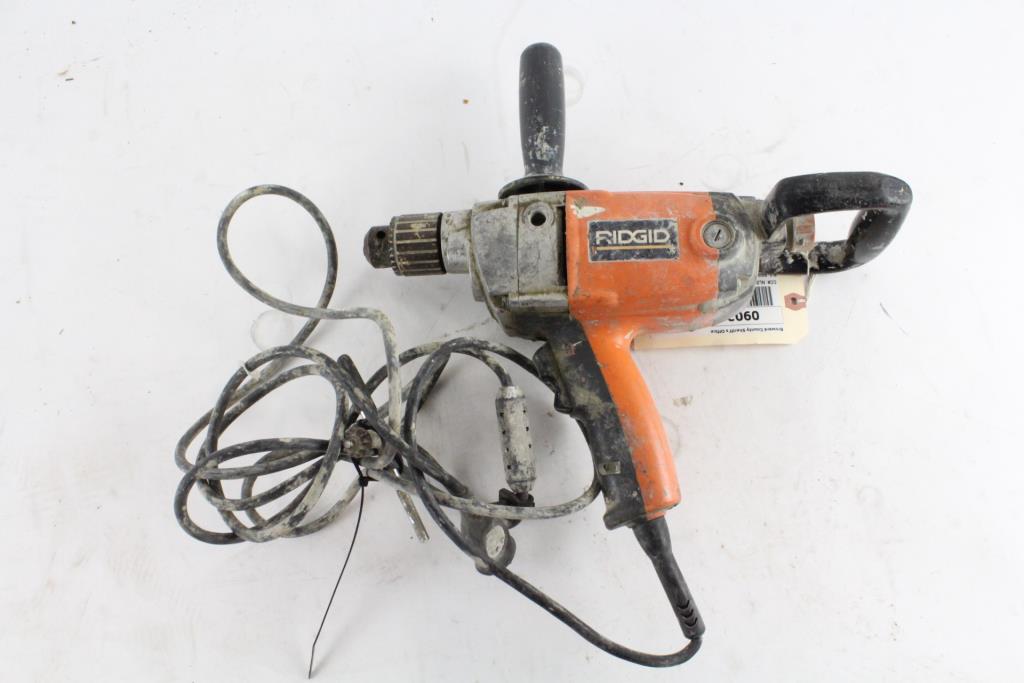 Ridgid 1/2" Spade Handle Mud Mixer | Property Room