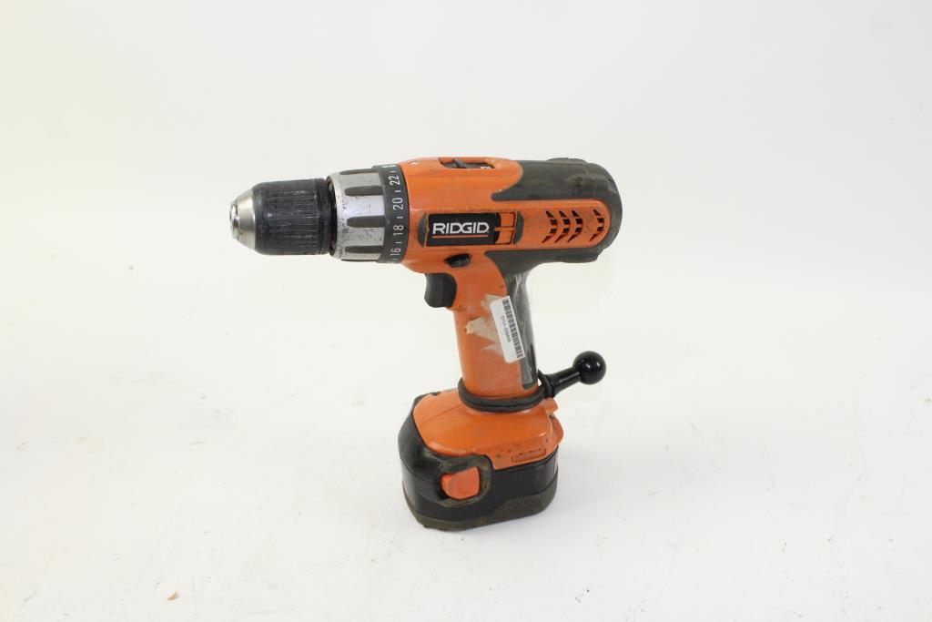 Ridgid 12V Lithium-Ion Cordless Drill/Driver With Battery (Needs To Be ...