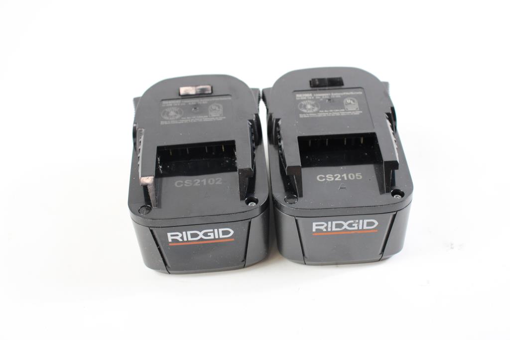Ridgid 18V Battery Packs | Property Room