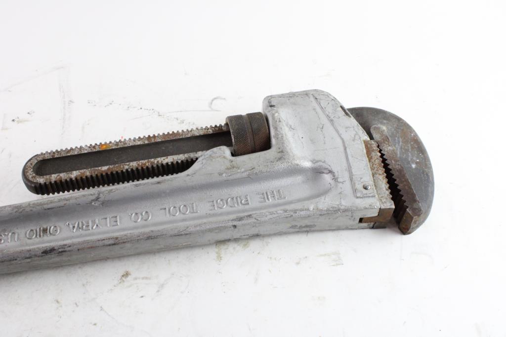 Ridgid 48" Straight Pipe Wrench | Property Room