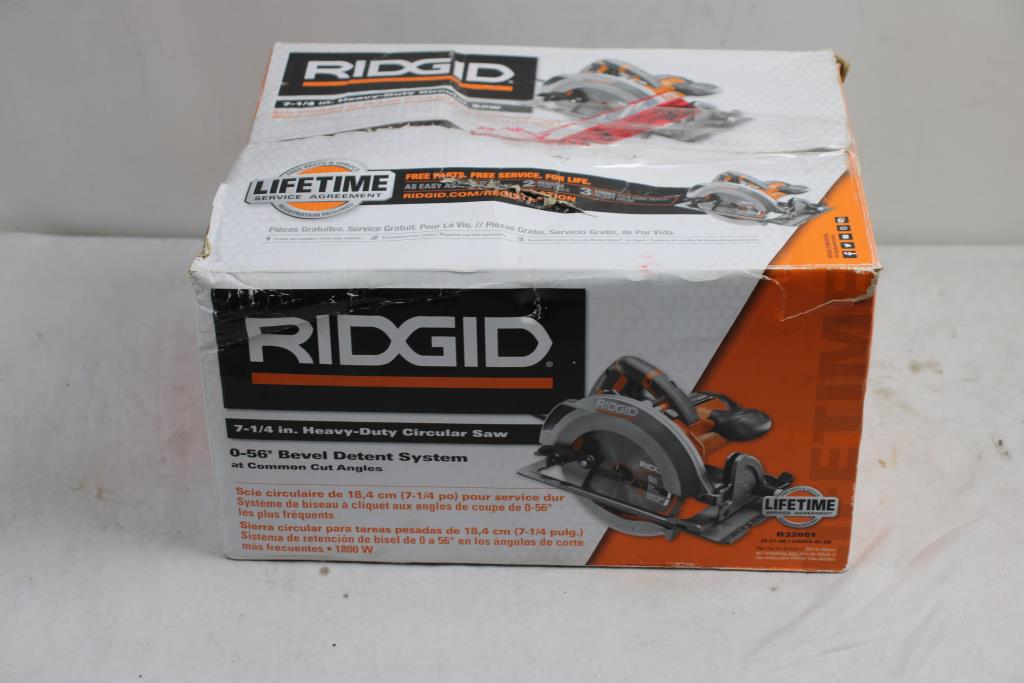 Ridgid 7.25" Heavy-Duty Circular Saw | Property Room