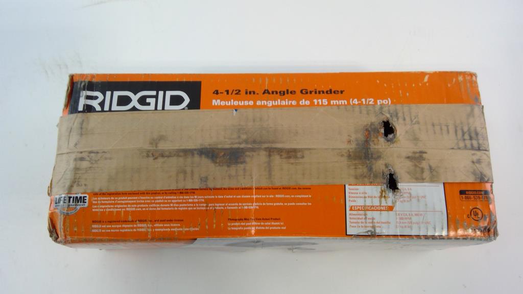 Ridgid Angle Grinder | Property Room