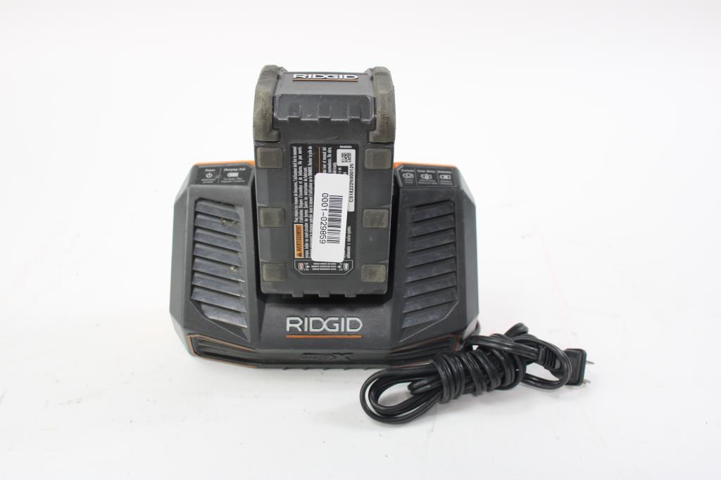 Ridgid Battery And Charger | Property Room