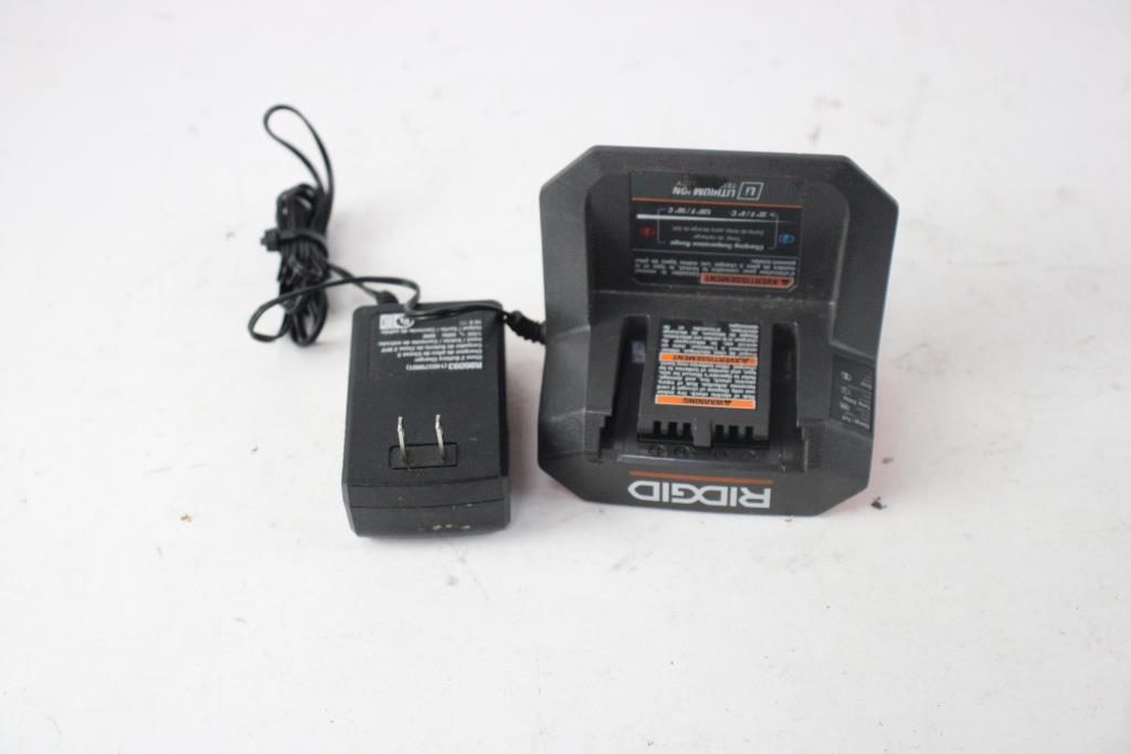 Ridgid Battery Charger, R86093 | Property Room