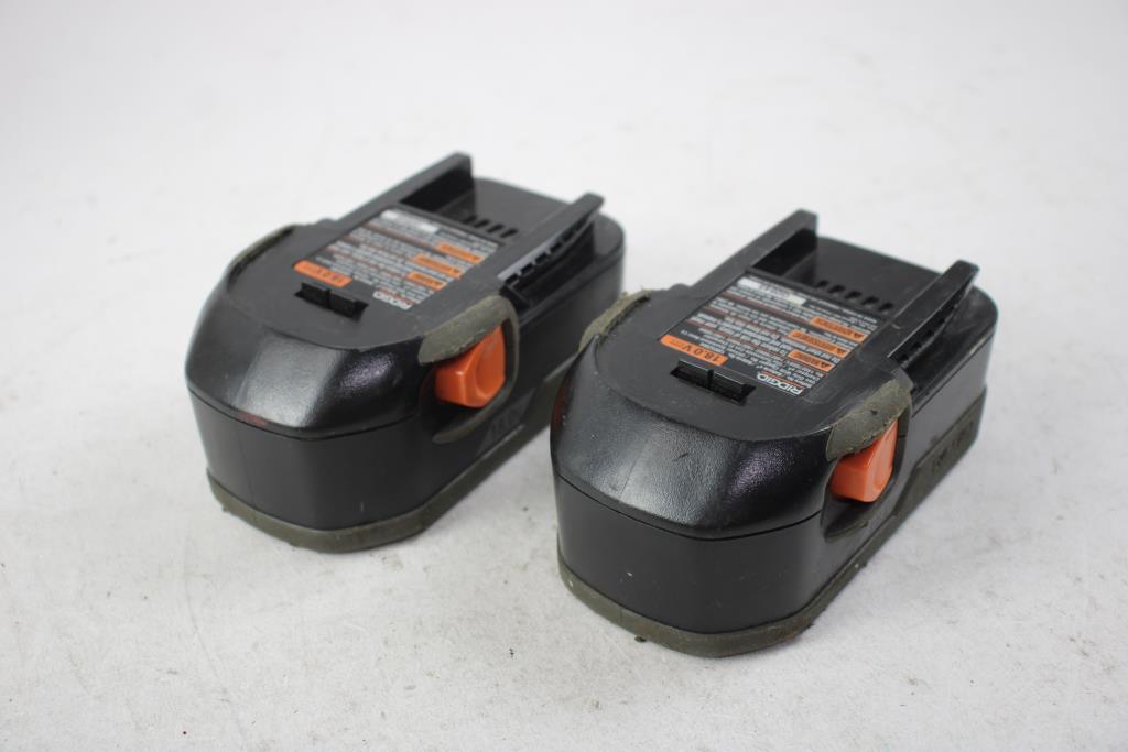 Ridgid Battery Packs, 2 Pieces | Property Room