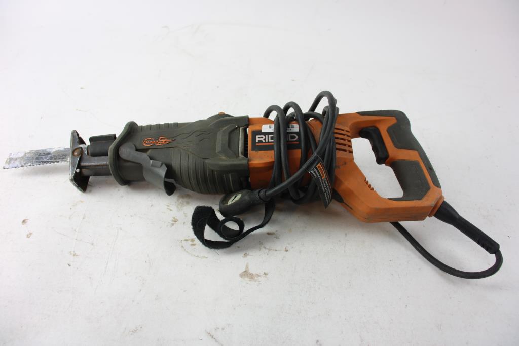 Ridgid Corded Reciprocating Saw, R3002 | Property Room