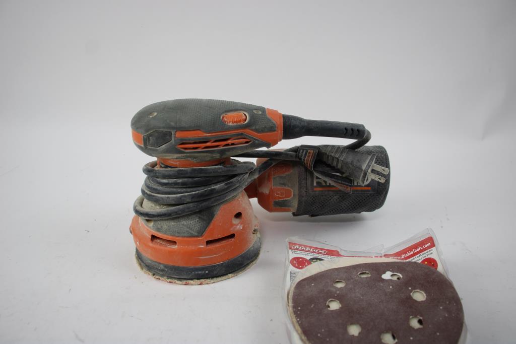 Ridgid Corded Sander, R2601 | Property Room