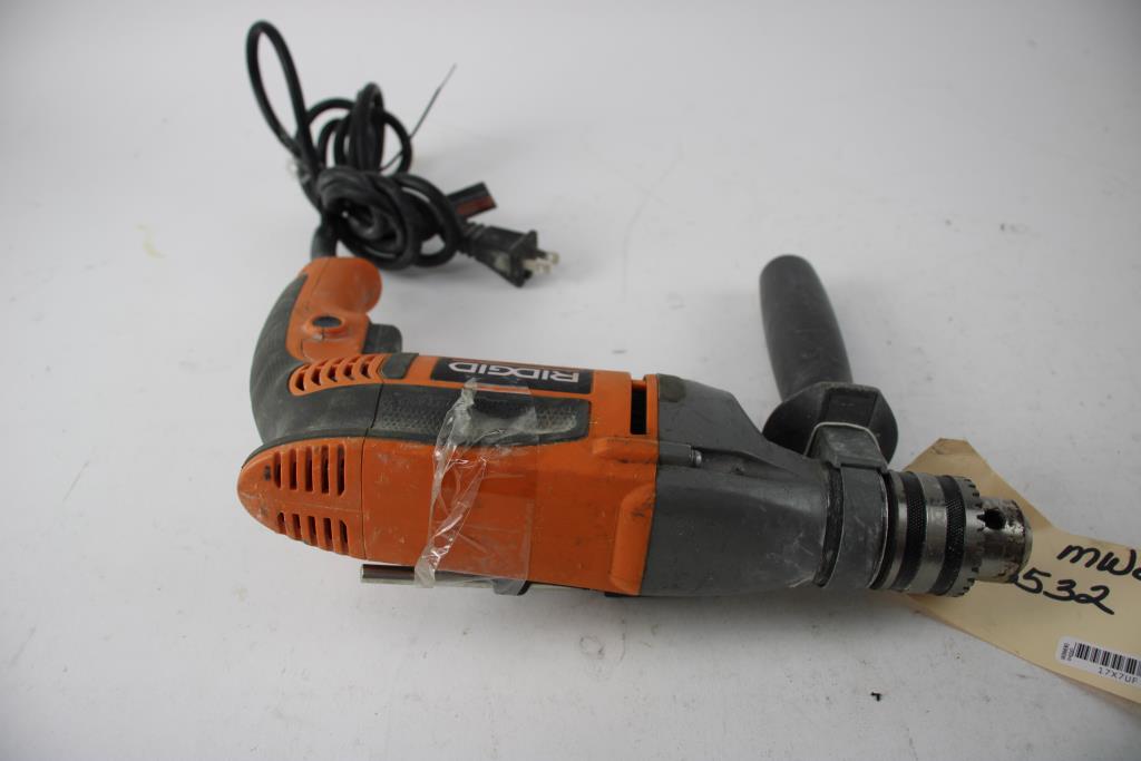 Ridgid Corded Variable Speed Reversible Drill, R7111 | Property Room