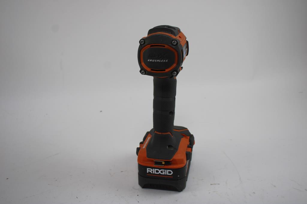 Ridgid Cordless Brushless Speed Impact Driver Drill, R86037 | Property Room