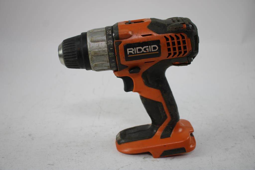 Ridgid Cordless Drill Driver, R86007B | Property Room