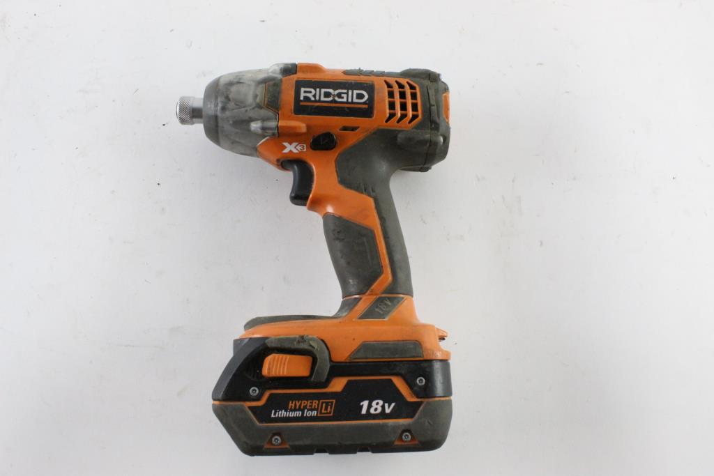 Ridgid Cordless Impact Driver | Property Room
