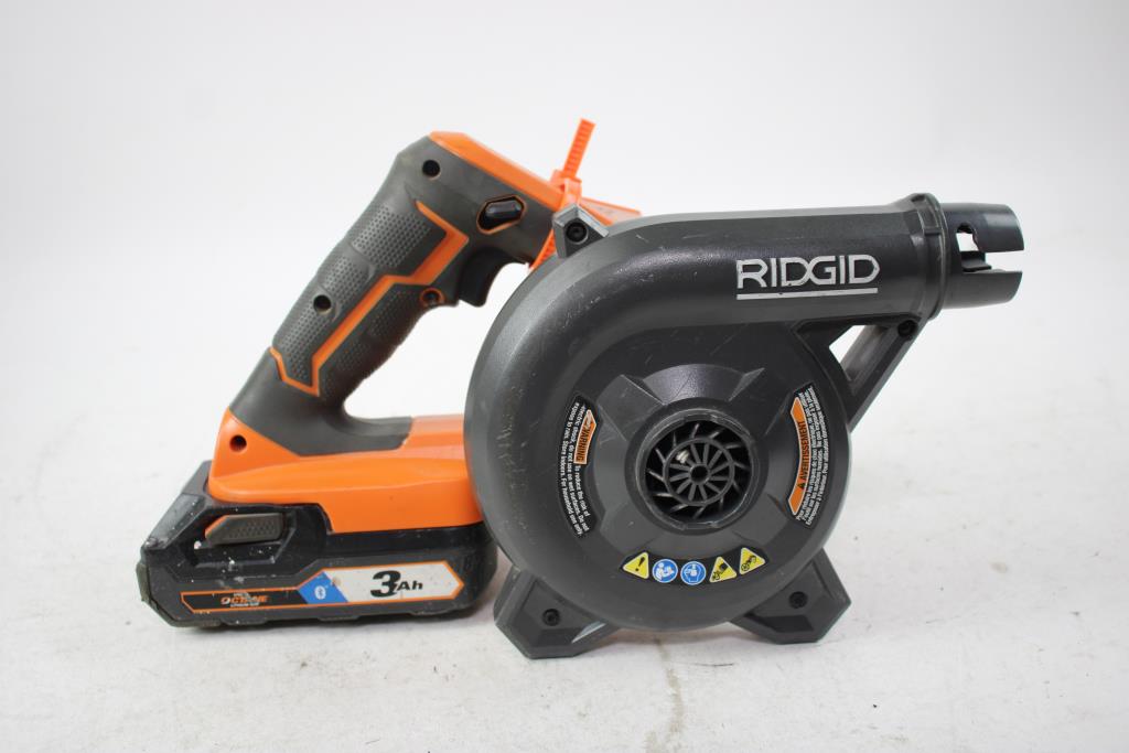 Ridgid Cordless Jobsite Blower, R86043 | Property Room