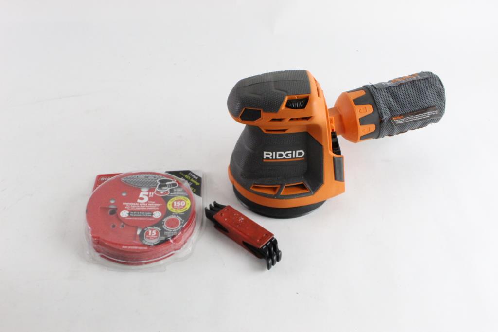 Ridgid Cordless Random Orbit Sander | Property Room