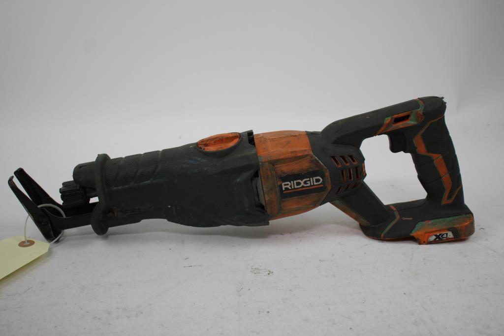Ridgid Cordless Reciprocating Saw, R8641 | Property Room