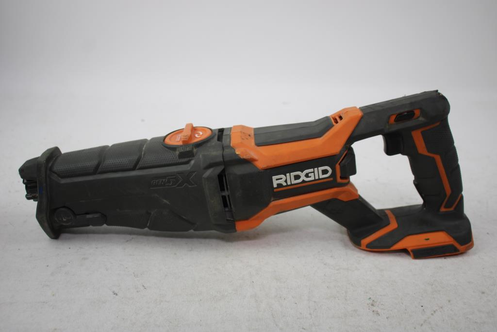 Ridgid Cordless Reciprocating Saw, R8642 | Property Room