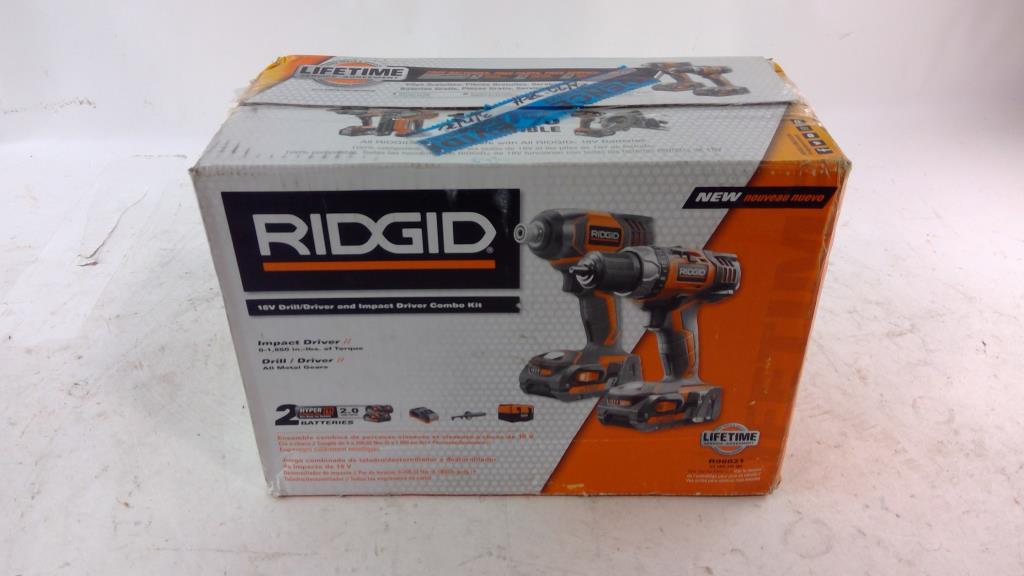 Ridgid Drill/Driver Combo Kit | Property Room