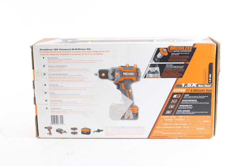 Ridgid Drill/driver Set | Property Room