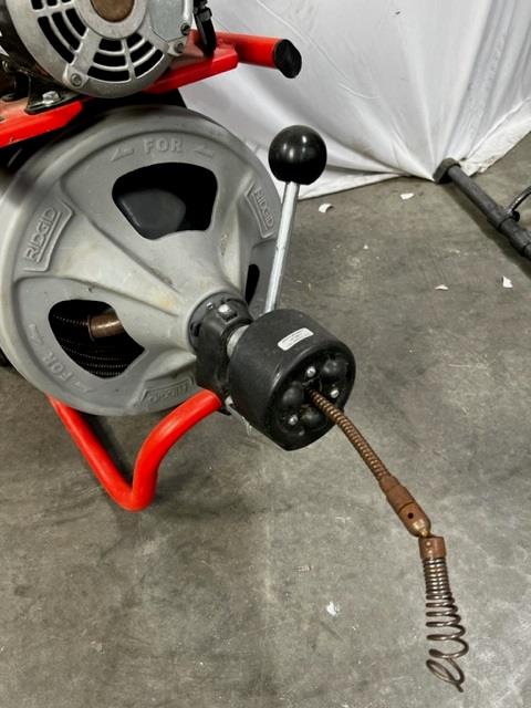 Ridgid K400T3 Drain Cleaning Machine | Property Room