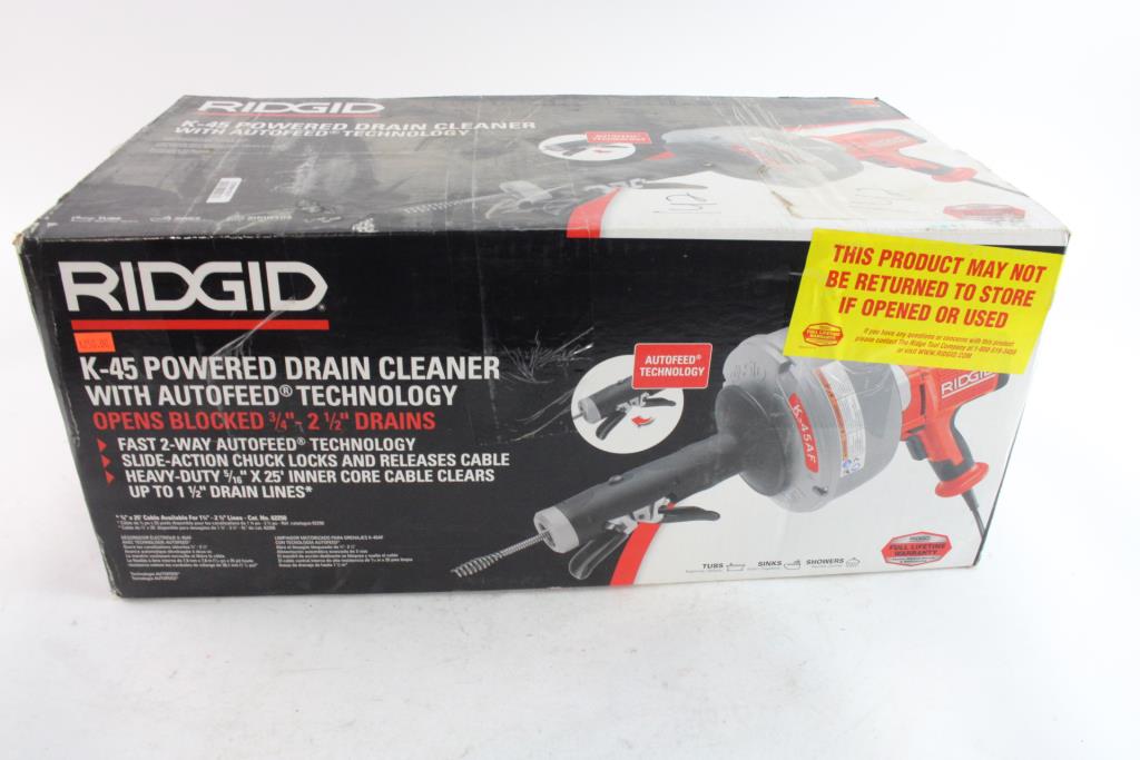 Ridgid K-45 Powered Drain Cleaner | Property Room