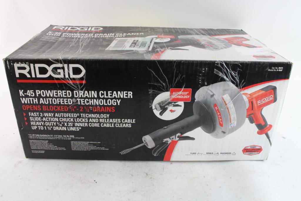 Ridgid K-45 Powered Drain Cleaner | Property Room