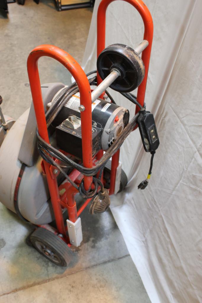 Ridgid Kollmann Drain Cleaning Drum Machine | Property Room