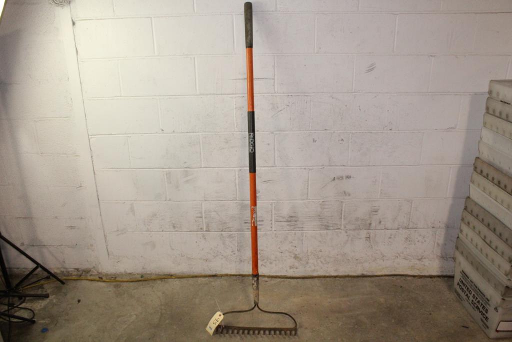 Ridgid Orange Rake | Property Room