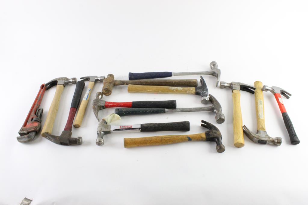 Ridgid Plumber's Wrench And Hammers, 5+ Pieces | Property Room