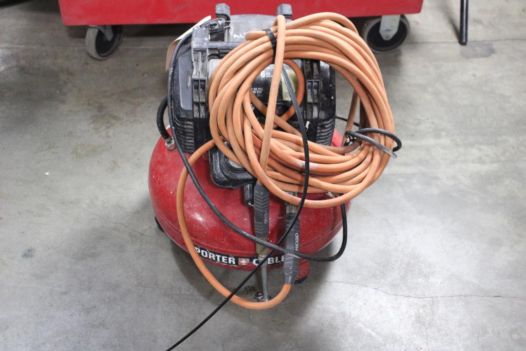 Ridgid Porter Cable Compressor | Property Room