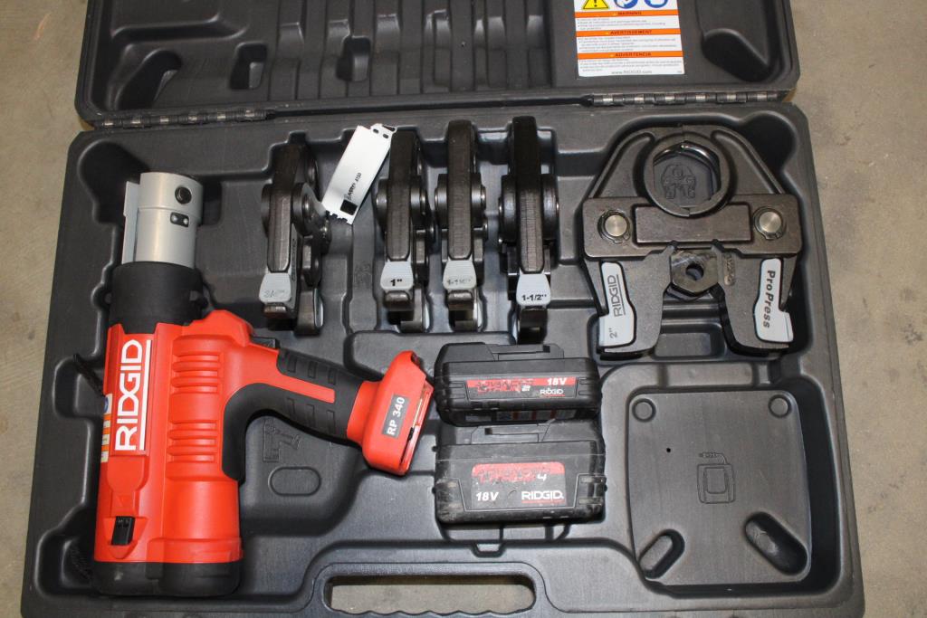 Ridgid Press Tool Kit | Property Room
