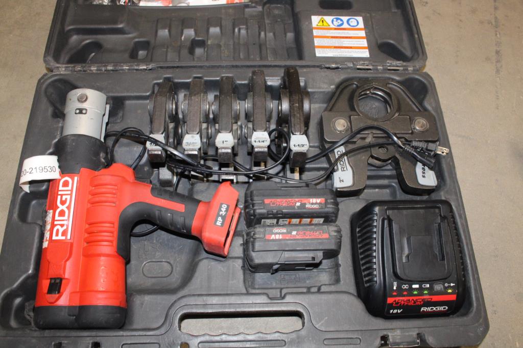 Ridgid Press Tool Kit | Property Room