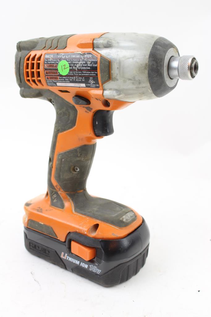 Ridgid R86230 Impact Driver | Property Room