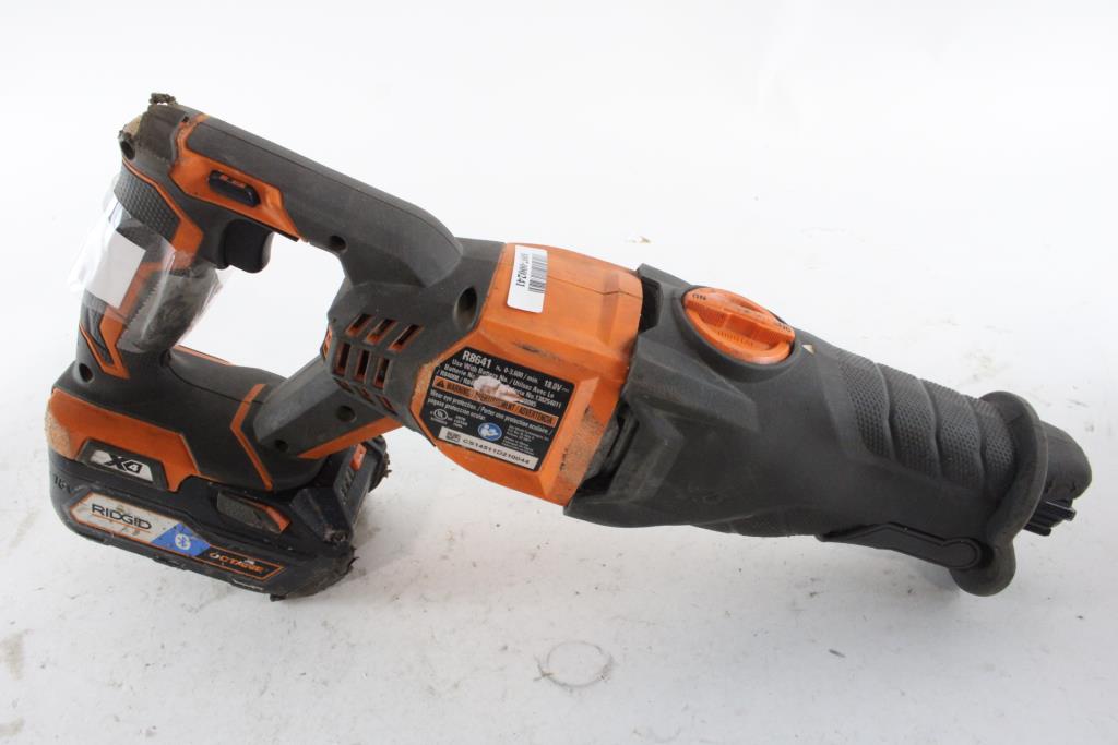 Ridgid Reciprocating | Property Room